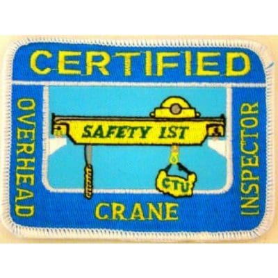 Certification Patches Archives - CraneTraining.com